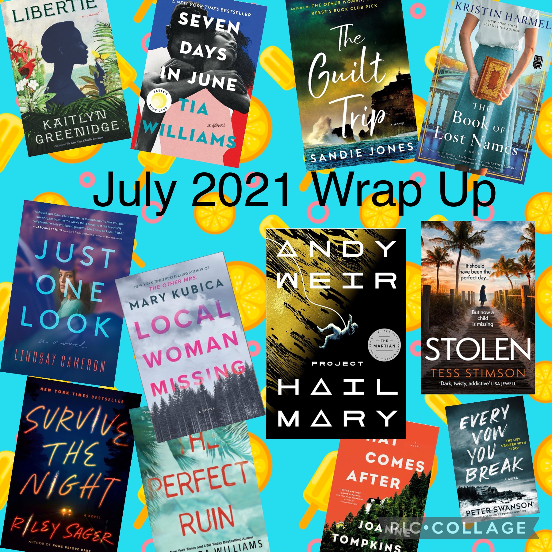 Books I Read July 2021 - Next Chapter Moms