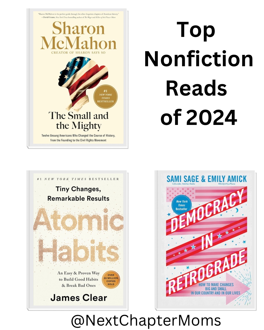 Favorite Nonfiction of 2024 - Next Chapter Moms